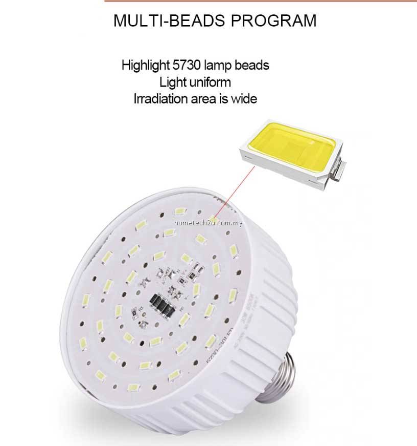 FOREST LIGHTING 30W E27 ENERGY SAVING LED BULB DAYLIGHT