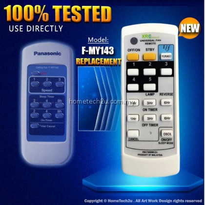 Universal All In One Wall Ceiling Fan Remote Control Compatible For ...