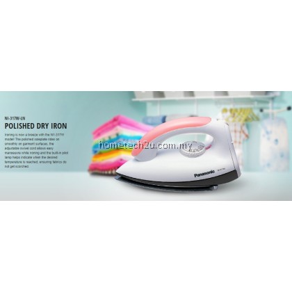 Panasonic Iron (1000W) Polished Dry Iron