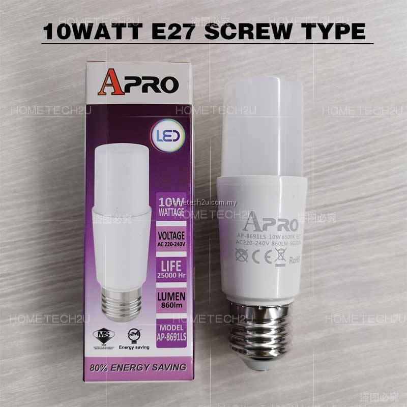 APRO 10W 15W LED STICK BULB BC22 E27 PLC LED BULB LAMP SCREW PIN ...