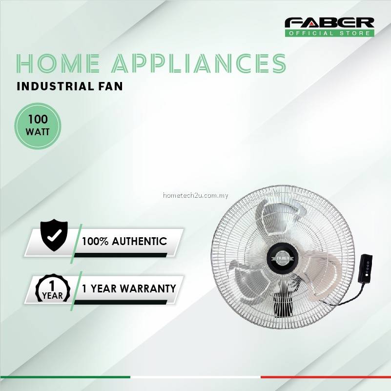 FABER 18" INDUSTRIAL WALL FAN FWF VENTOLA W18
