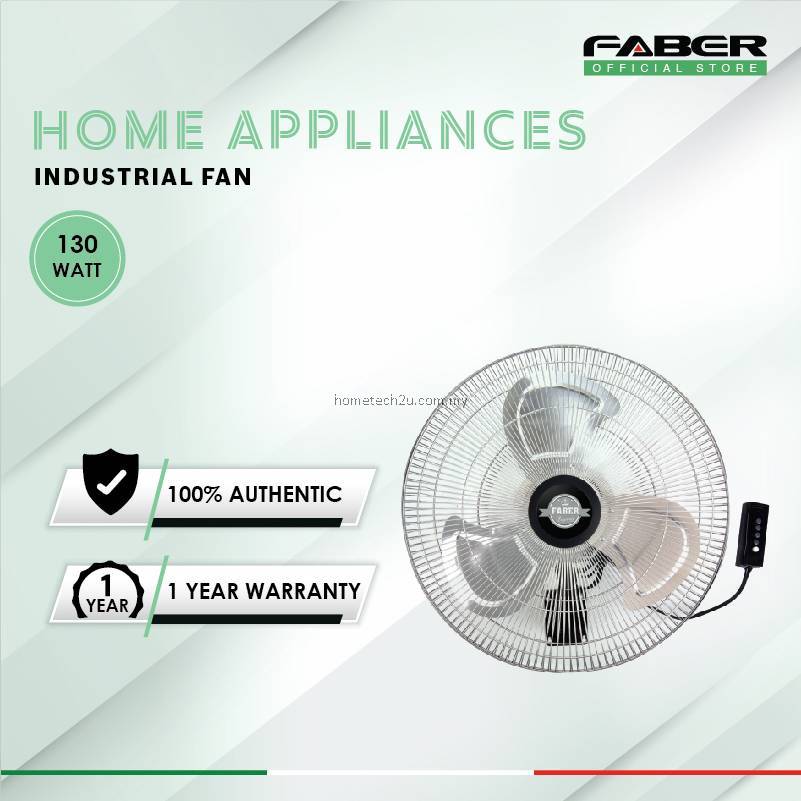FABER 20" INDUSTRIAL WALL FAN FWF VENTOLA W20