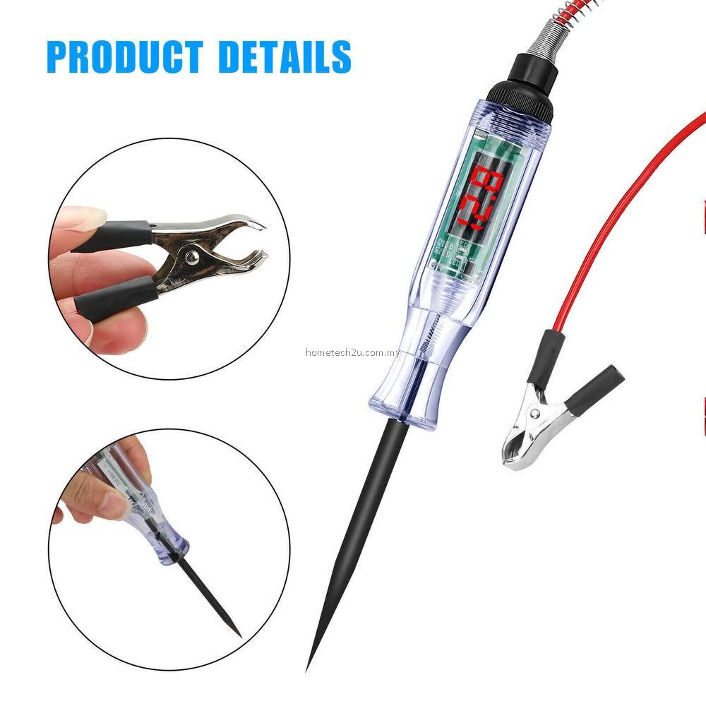 CAR TRUCK VOLTAGE CIRCUIT TESTER AUTO 3V 6V 12V 24V 36V TOOLS CAR ...