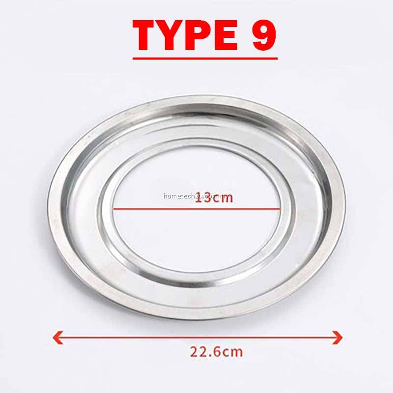 GAS COOKER STOVE KWALI STAND WOK PAN POT SUPPORT RACK CAST IRON BURNER ...