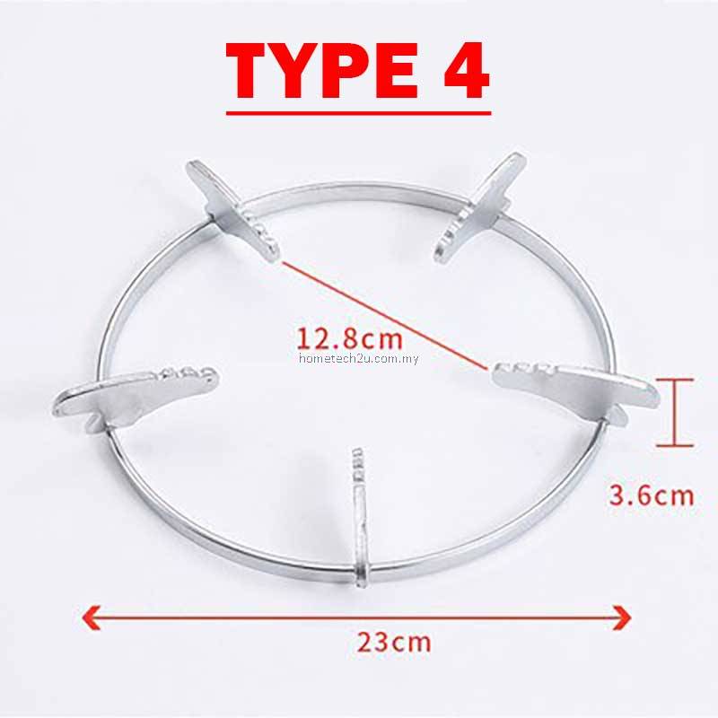 GAS COOKER STOVE KWALI STAND WOK PAN POT SUPPORT RACK CAST IRON BURNER ...