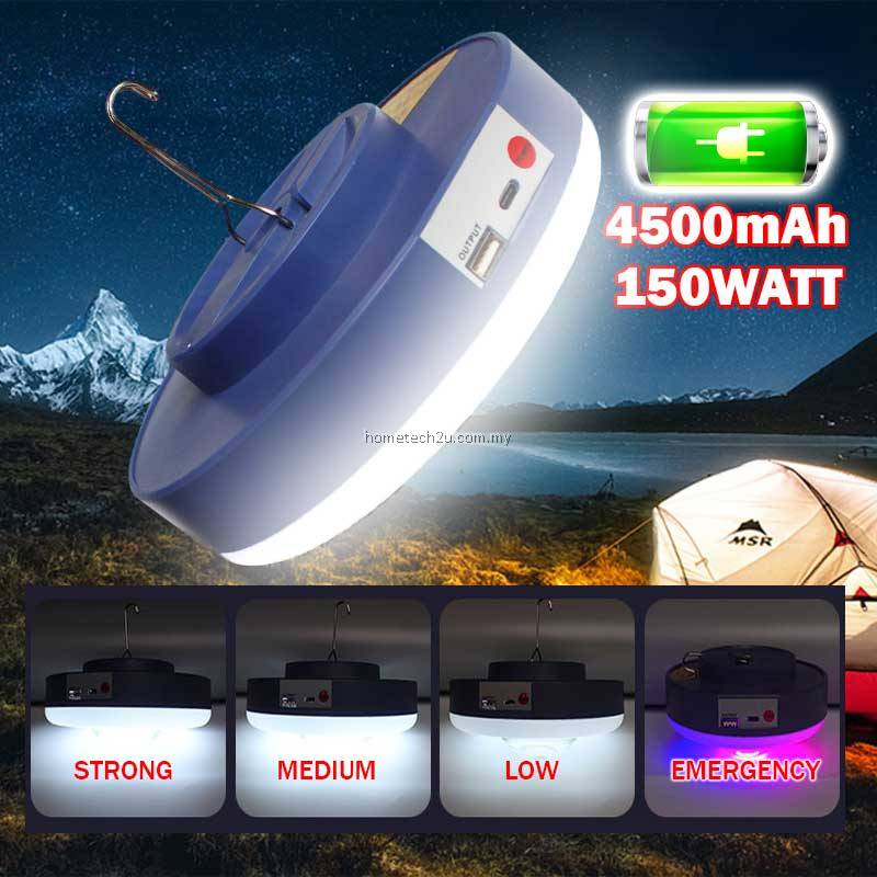 Portable Camping Lights Rechargeable lamp Led Light Lantern Car SOS ...