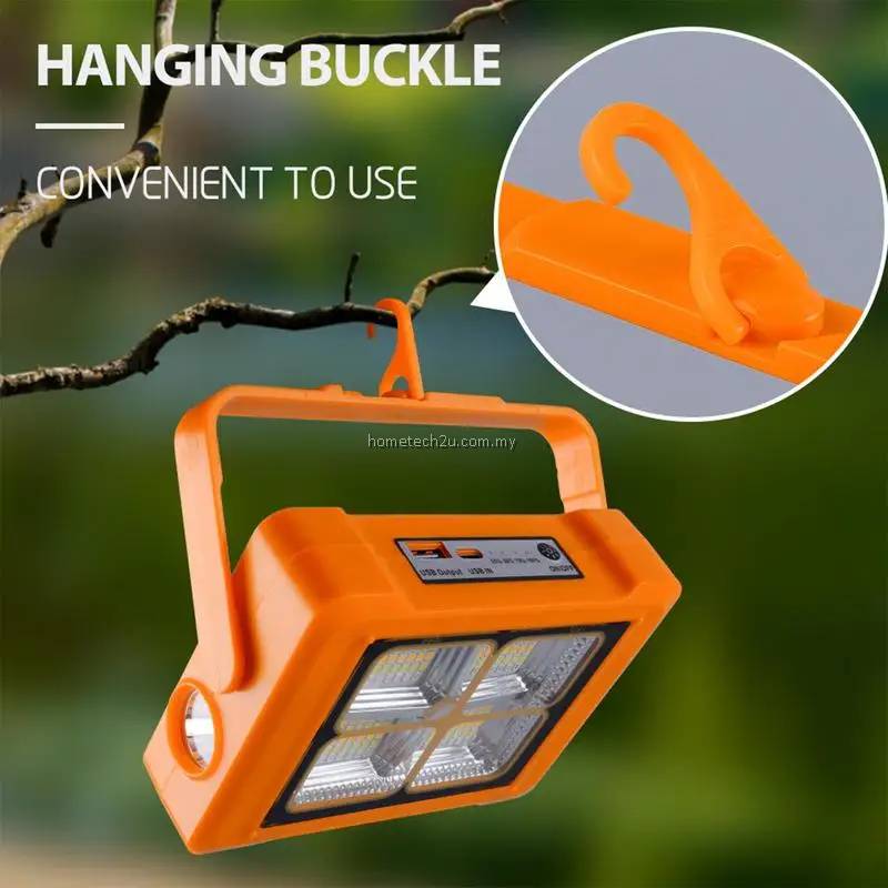 Portable LED Work Light with Rechargeable Battery Solar LED Flood Light ...
