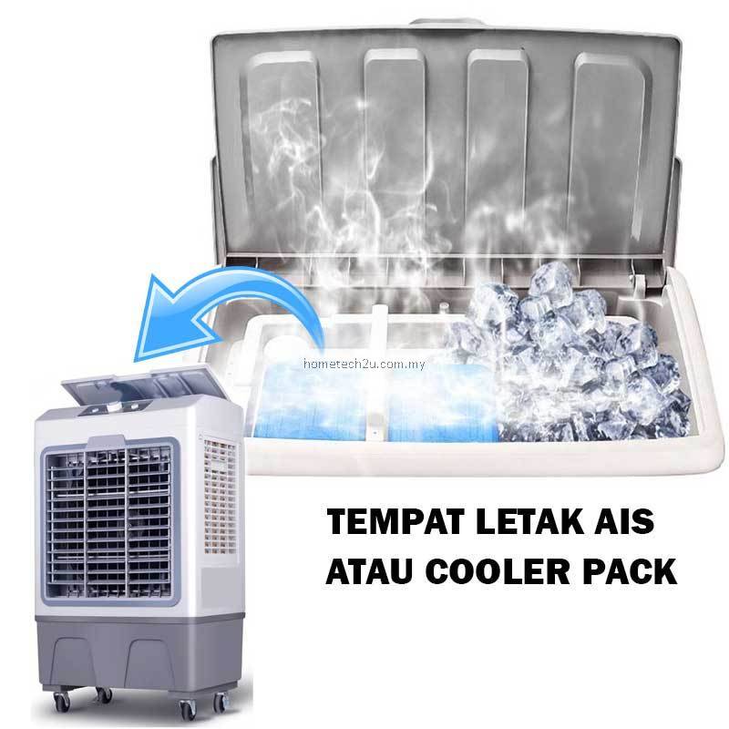 TIKKA Evaporative Portable Air Cooler 35L Cooling Fan Big Heavy Duty
