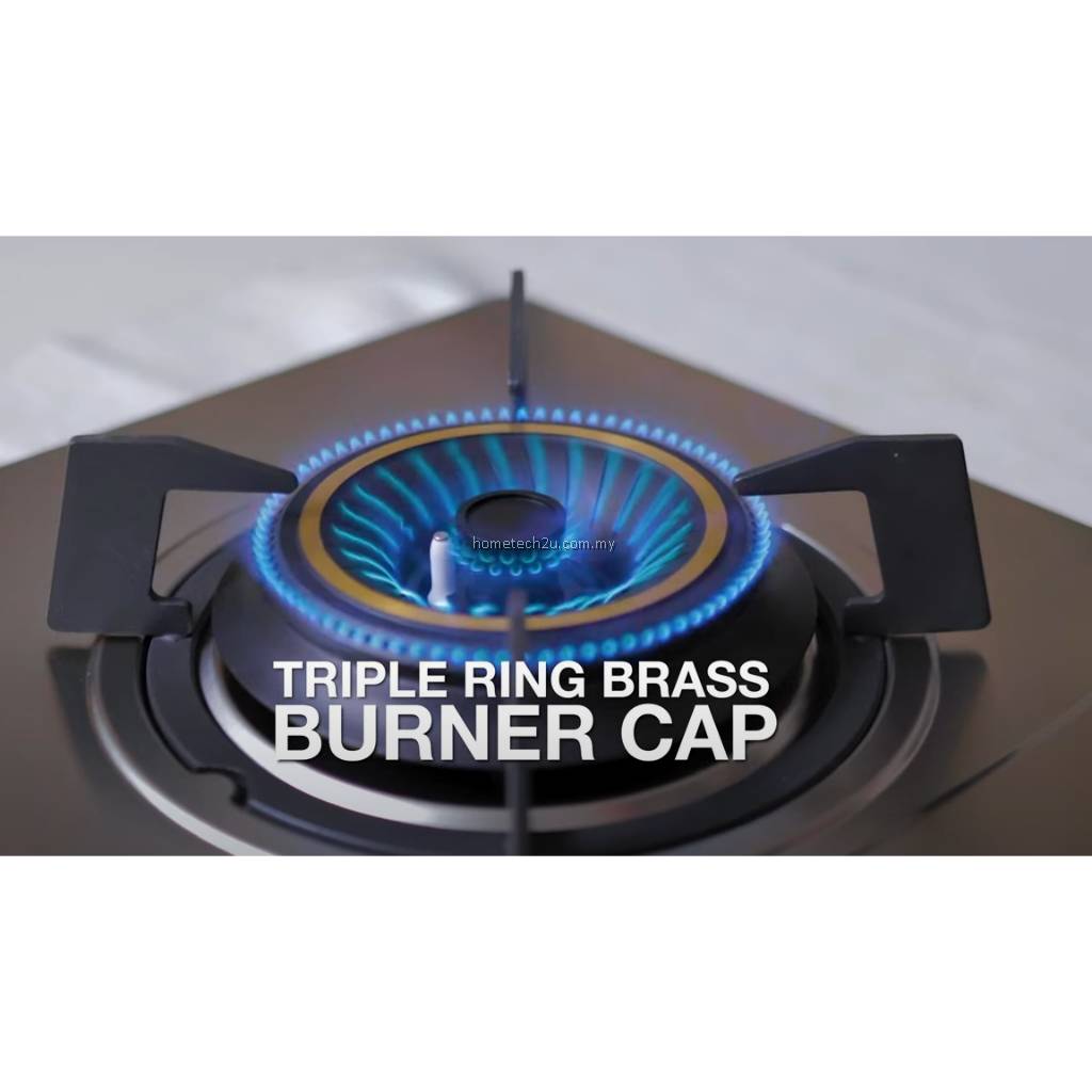 Pensonic Double Burner Stainless Steel Built-in Hob | PGH-622S