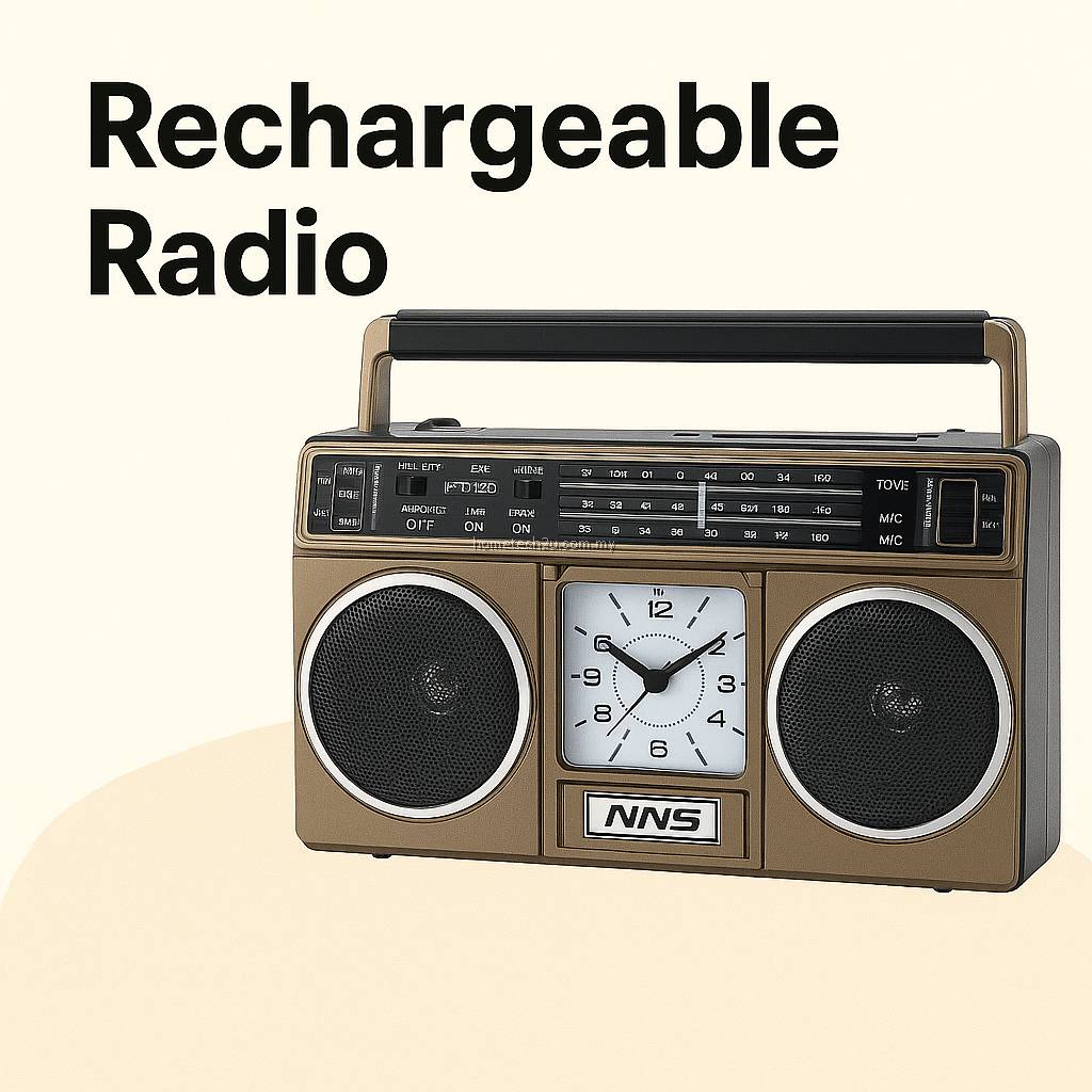New NS-7003S Vintage Retro Radio Bluetooth Speaker Portable Radio ...