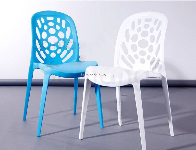 Modern Plastic Restaurant PP Chair (4pcs per carton)