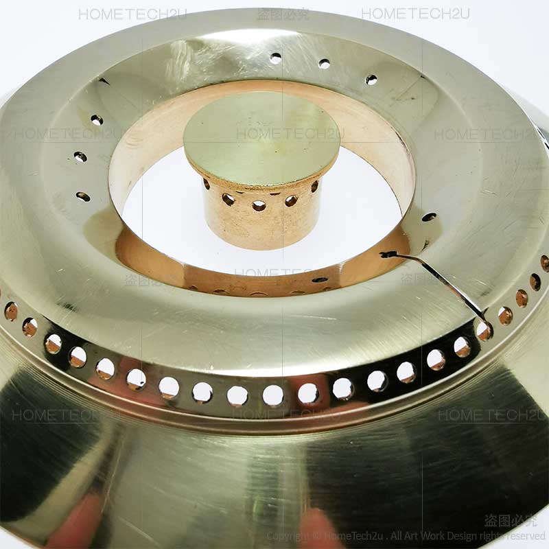 Pensonic Glass Hob Stove Burner Head Cap Ring For PGH-422N Tungkung ...