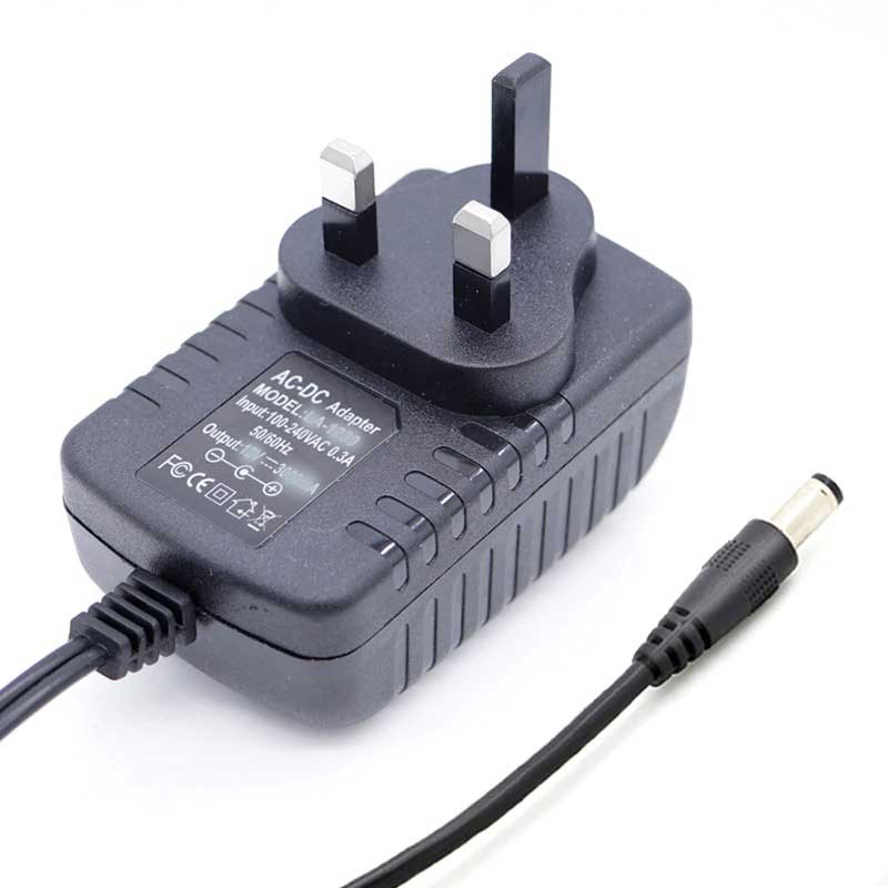 Malaysia 3 Pin AC to DC (5.5*2.5mm) 12V 2A Switching Power Supply ...