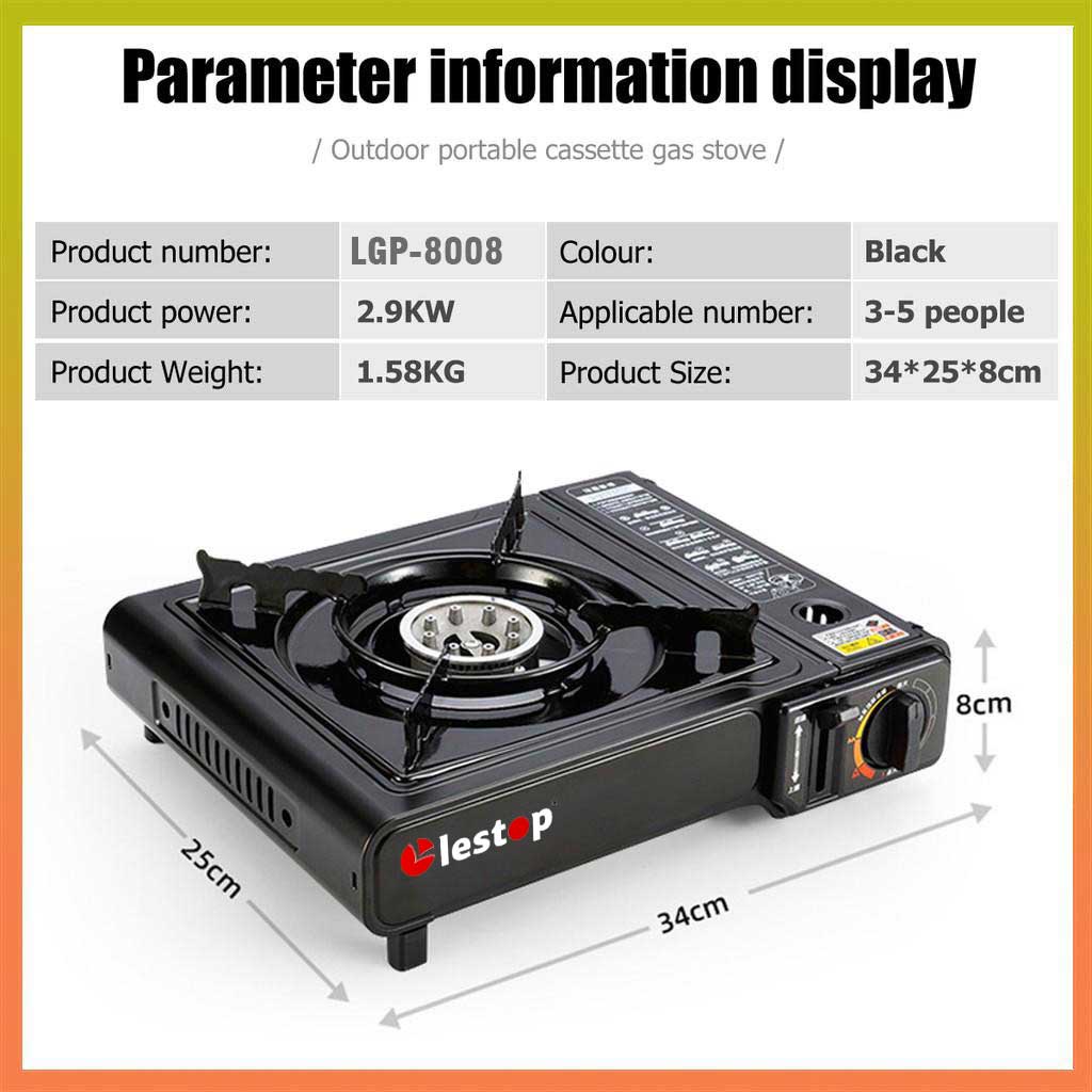 Lestop Portable gas stove steamboat stove picnic stove camping stove ...