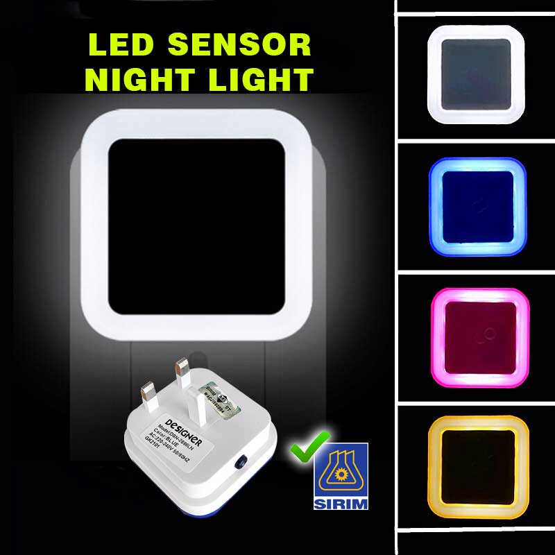 Designer Wireless LED Night Light Sensor Lampu Tidur Corridor Lamp For ...