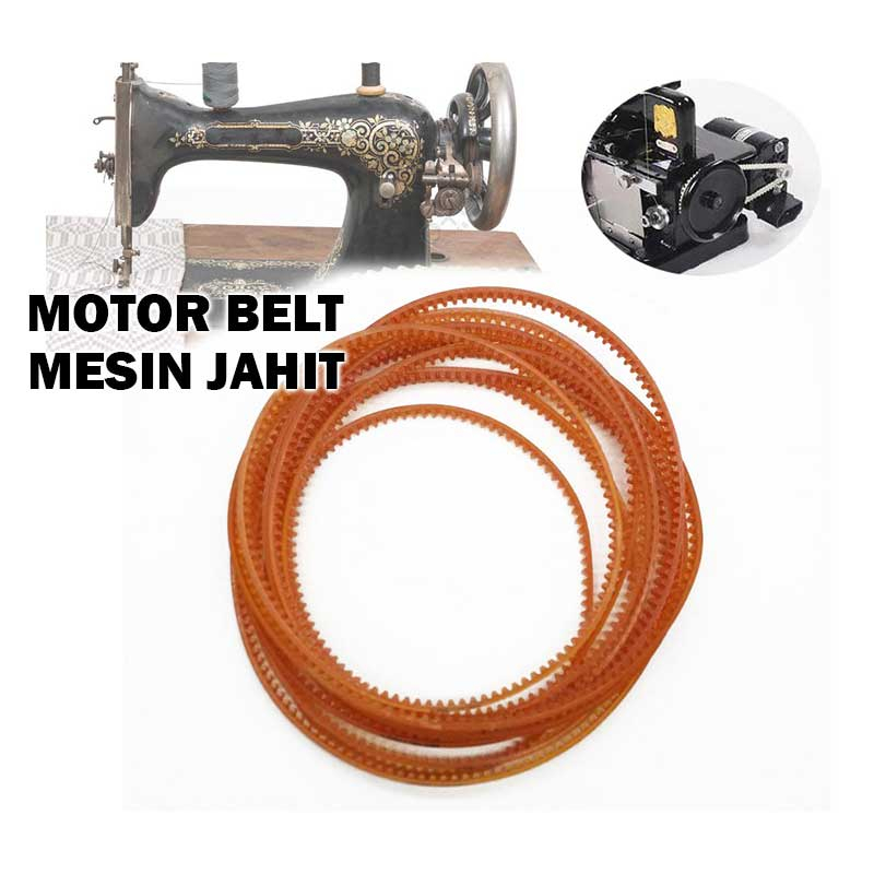 Sewing Machine Motor Belt Getah Tali Mesin Jahit Singer Raleigh Lama ...
