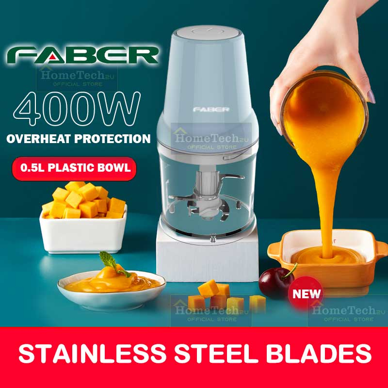 Faber 400W 0.5L Chopper Meat Grinder Baby Food Blender FCB520 / FCB 520