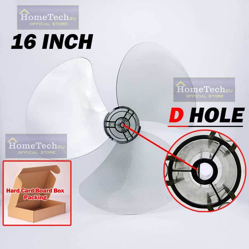 FAN BLADE 16 INCH D HOLE HALF MOON FAN SHALF