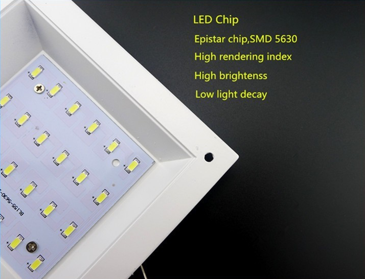 12w Led Ceiling Recessed Grid Downlight Slim Square Panel Light Glass ...