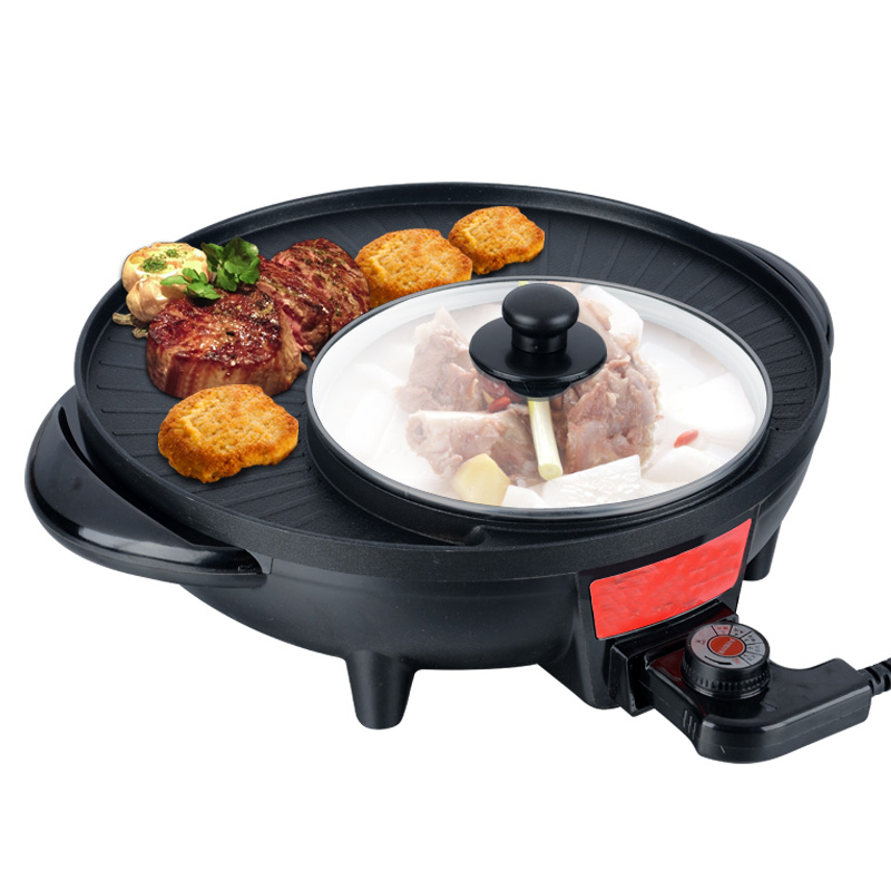 OSAKA BBQ Style Grill and Steamboat 2 IN 1 - ROUND